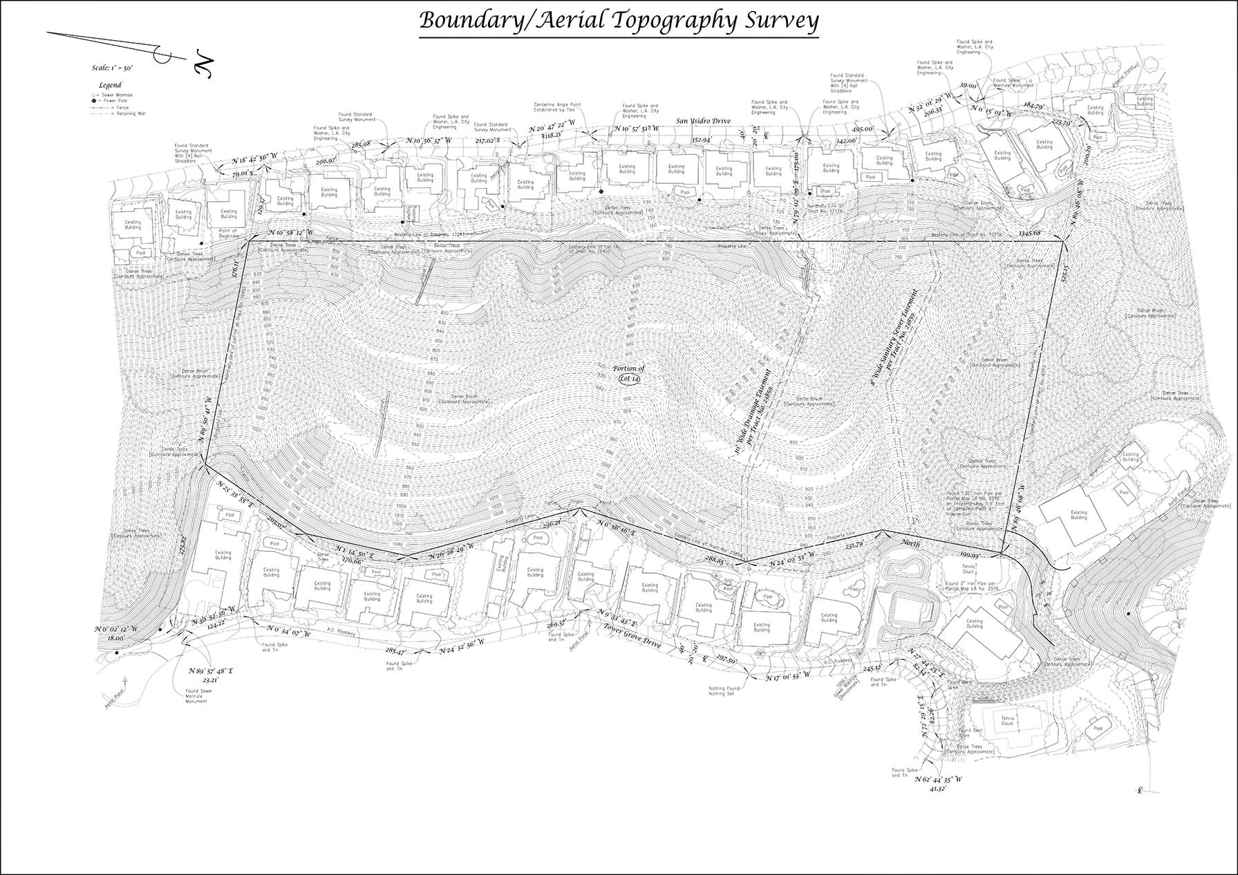 Aerial Topographic Surveys in Los Angeles | M&M&Co